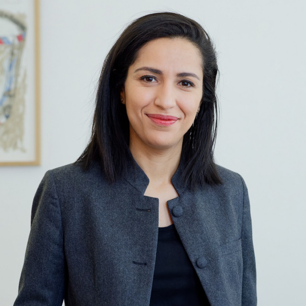 Sarah El Haïry, Secretary of State to the Minister of the Armed Forces ...